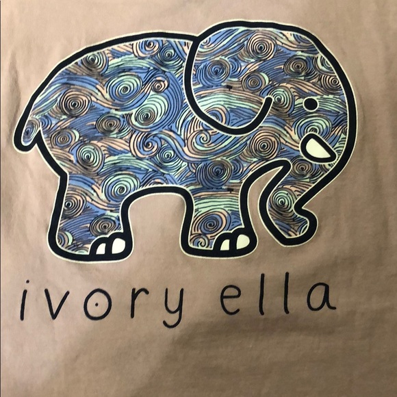 ivory ella | Tops | Authentic Ivory Ella Purple Long Sleeve Tshirt ...